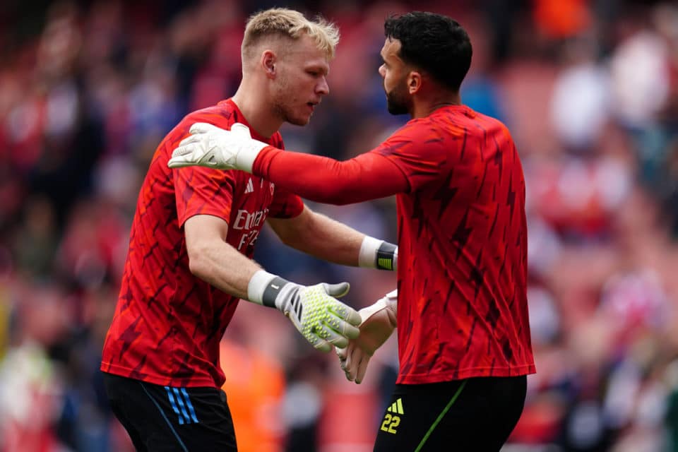 Ramsdale wyjawił, jak wyglądają jego relacje z Rayą - Goal.pl